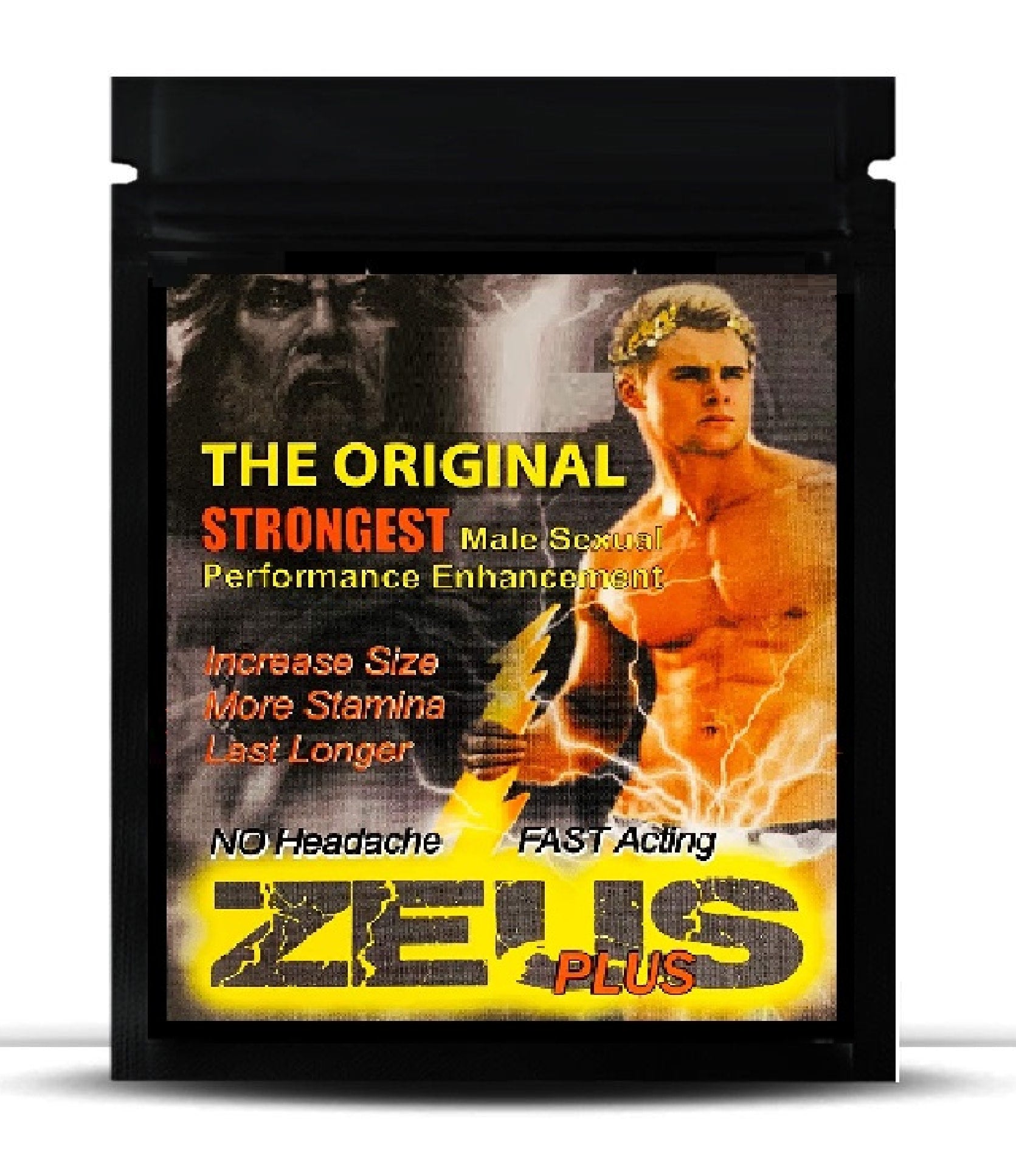 Zeus Plus 1600 MG Supplement | Zeus Plus 1600 MG | Cupid Pouches